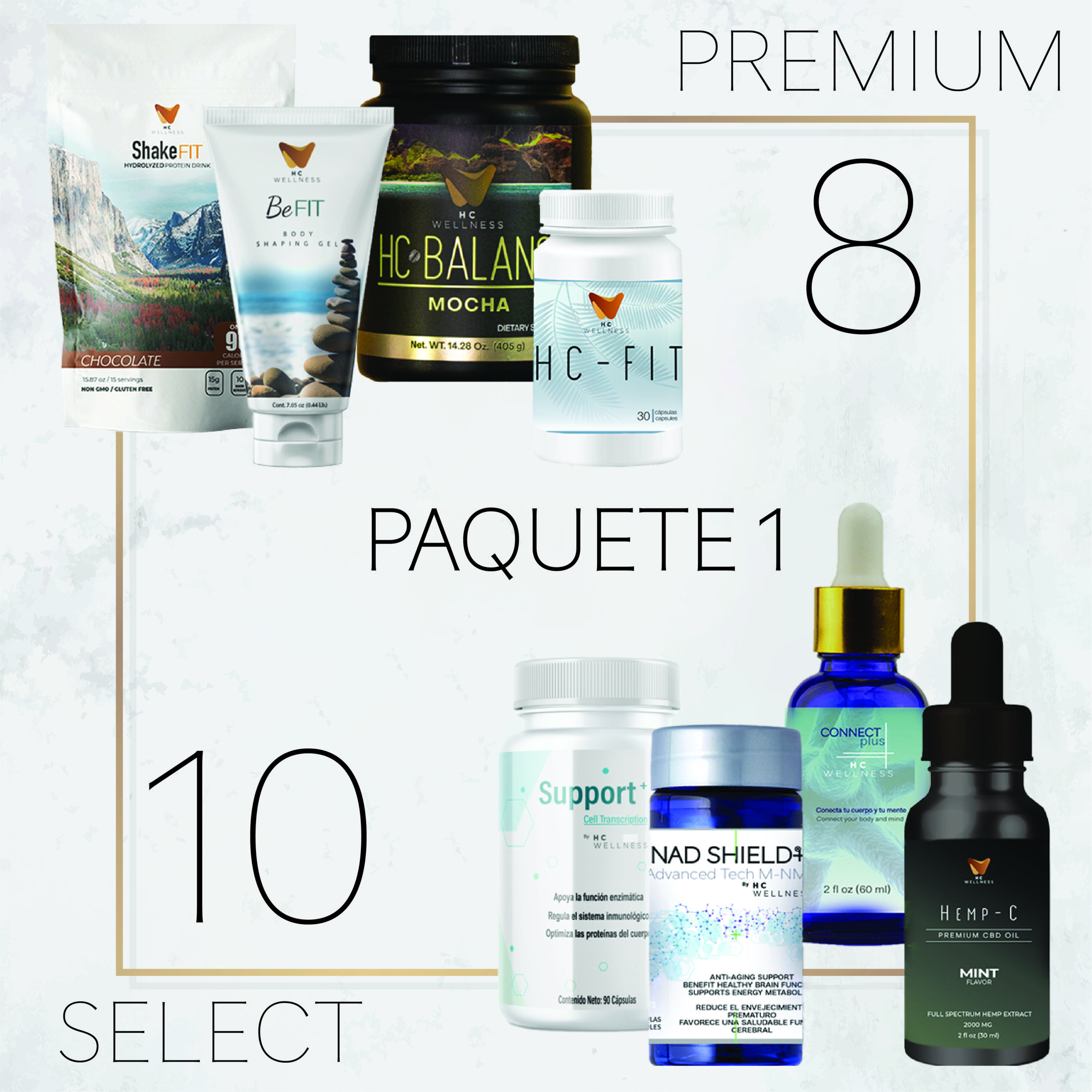 Paquete 2 | HC Wellness Honduras